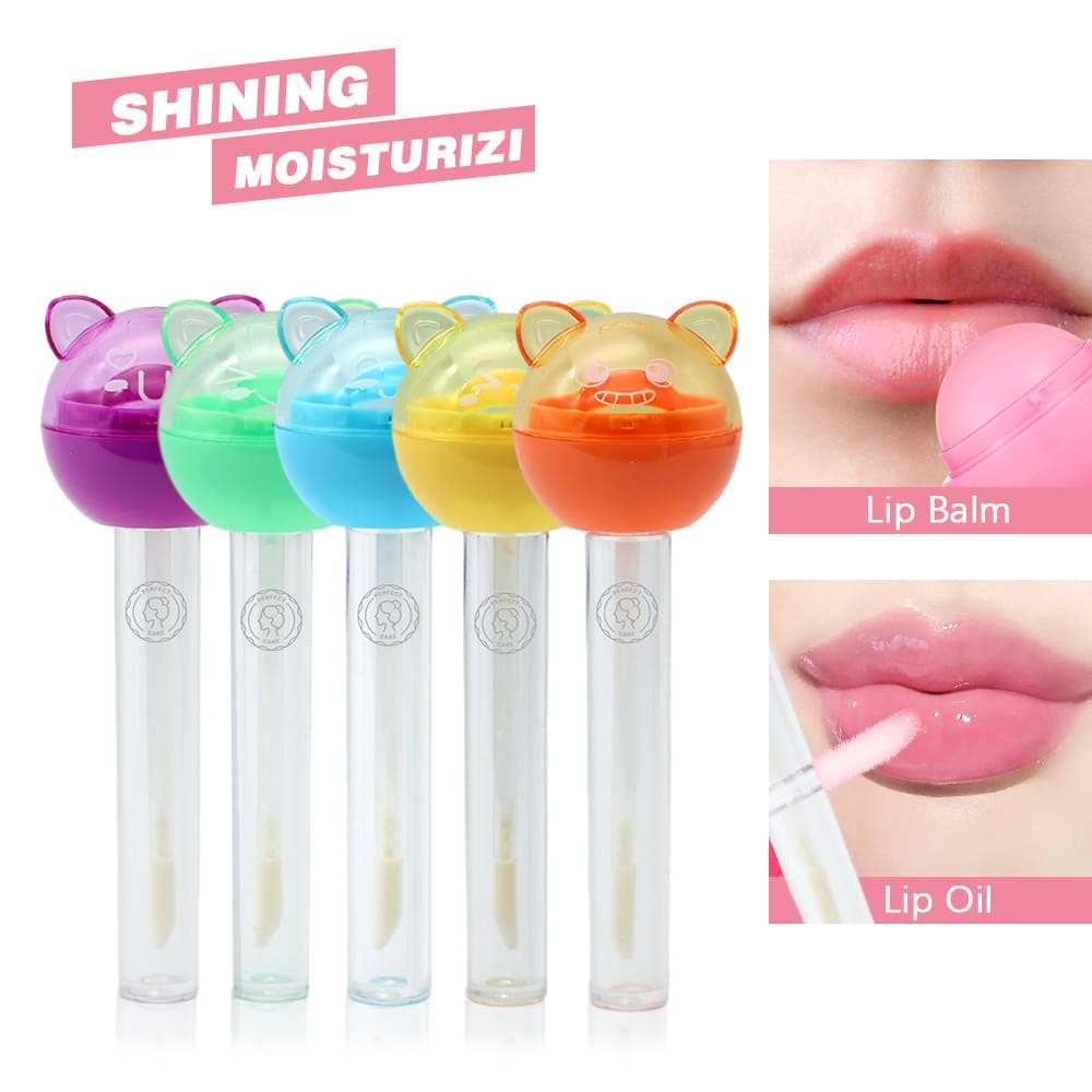 Lip Gloss Set | 2-in-1 Lip Gloss + Lip Balm Set Wholesale