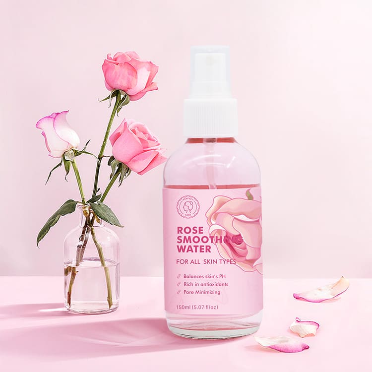 Rose Water Spray for Face | Organic Smoothing Rose Water Spray