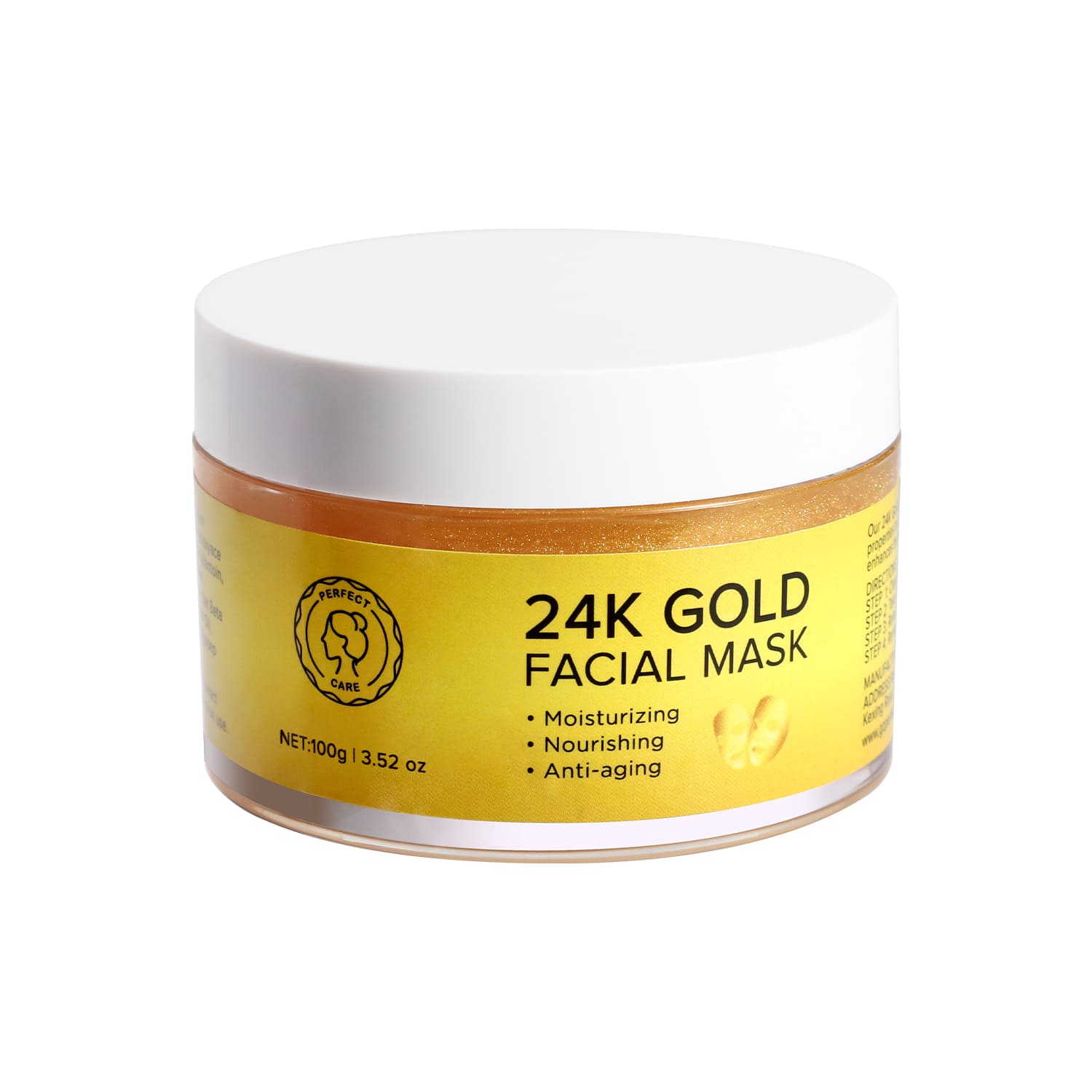 24K Facial Gold Mask Skincare | Private Labeling