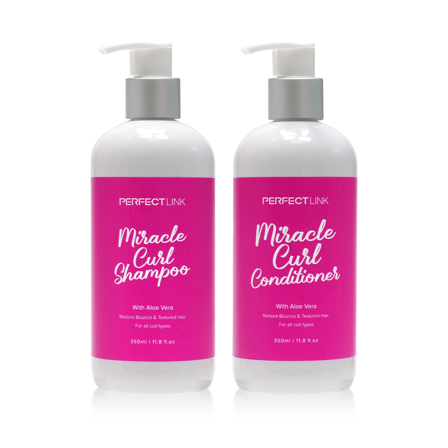 Miracle Curls Shampoo And Conditioner Hair Care Set