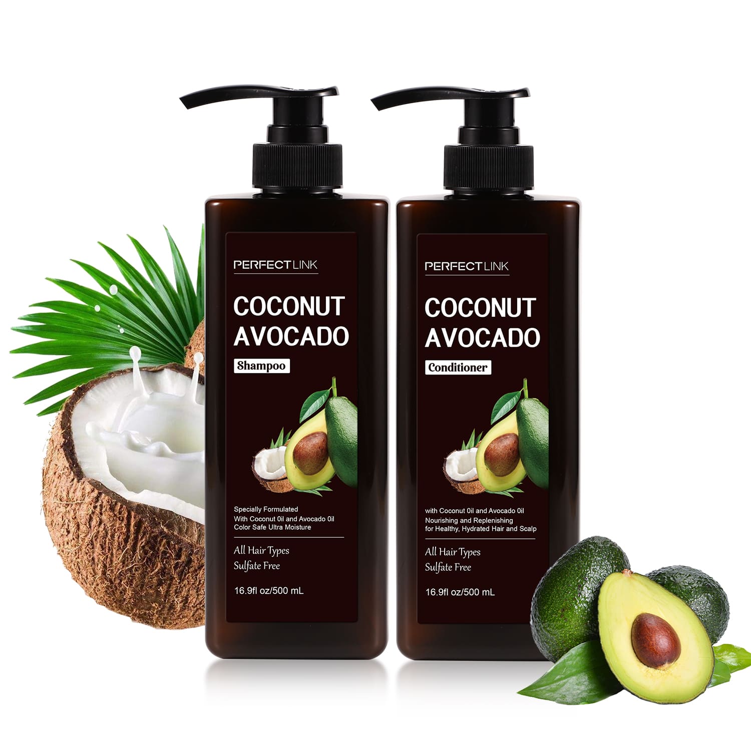 Coconut Avocado Shampoo Conditioner Set | Wholesale