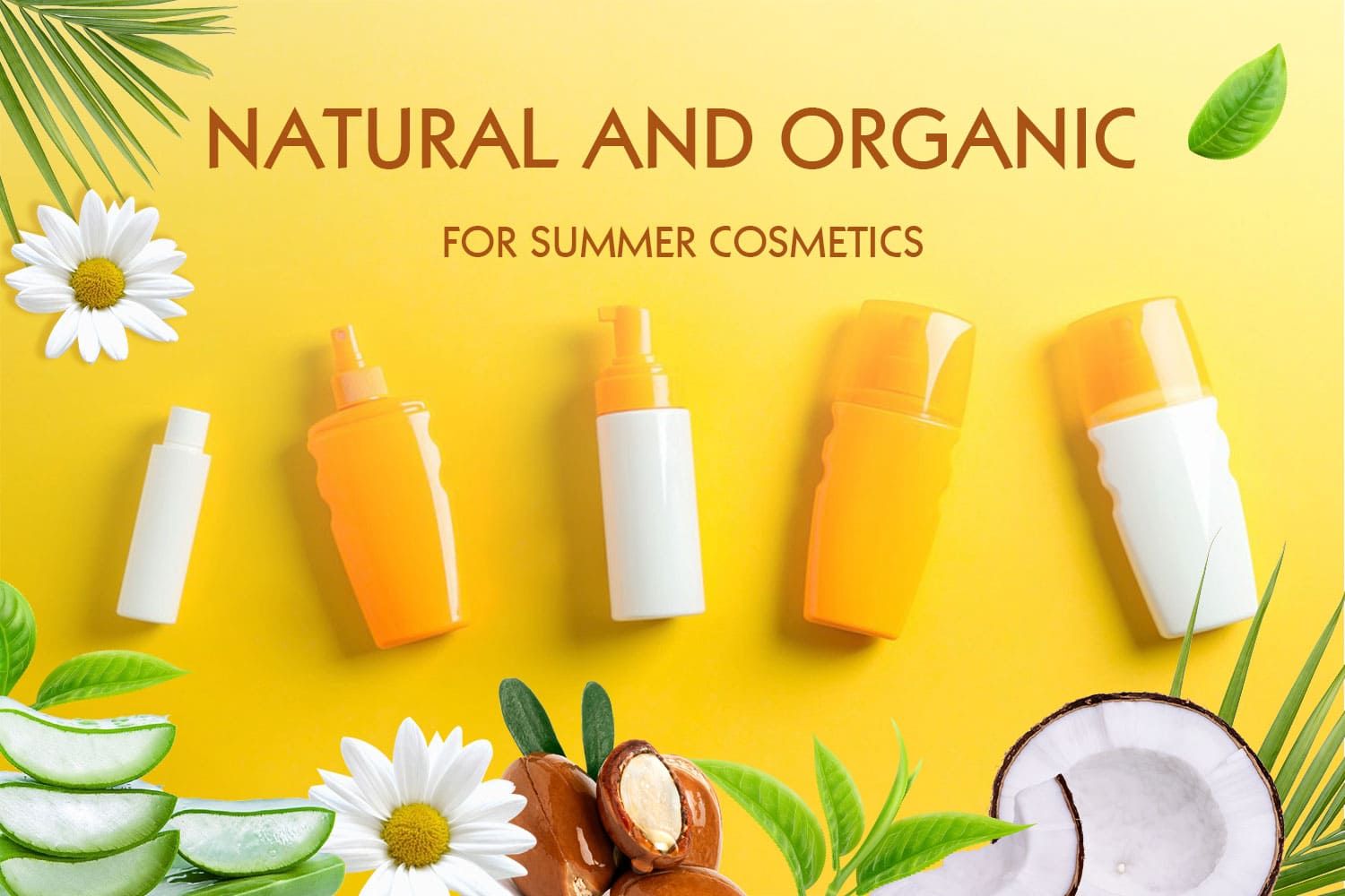 Summer Cosmetics Of Natural and Organic Ingredients